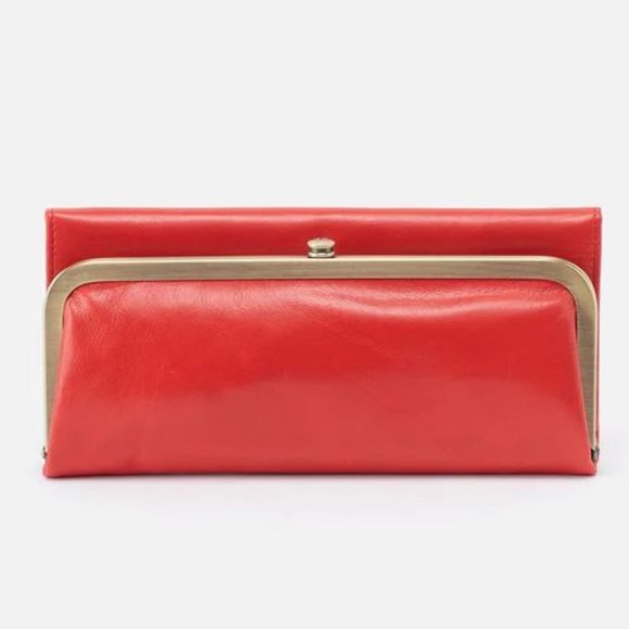 Bags | Nwt New Hobo Rachel Wallet Rio Leather Retired Rare | Poshmark